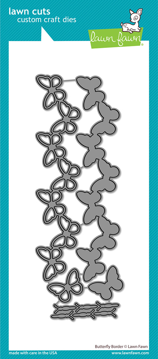 Butterfly Border Lawn Cuts – Butterfly Reflections, Ink.