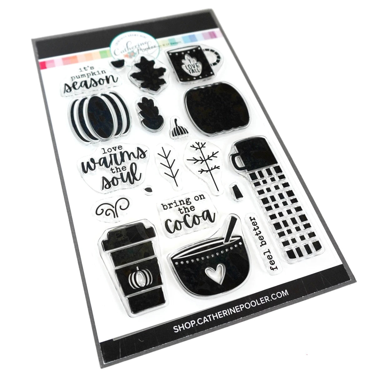 Pumpkin Season Stamp Set – Butterfly Reflections, Ink.