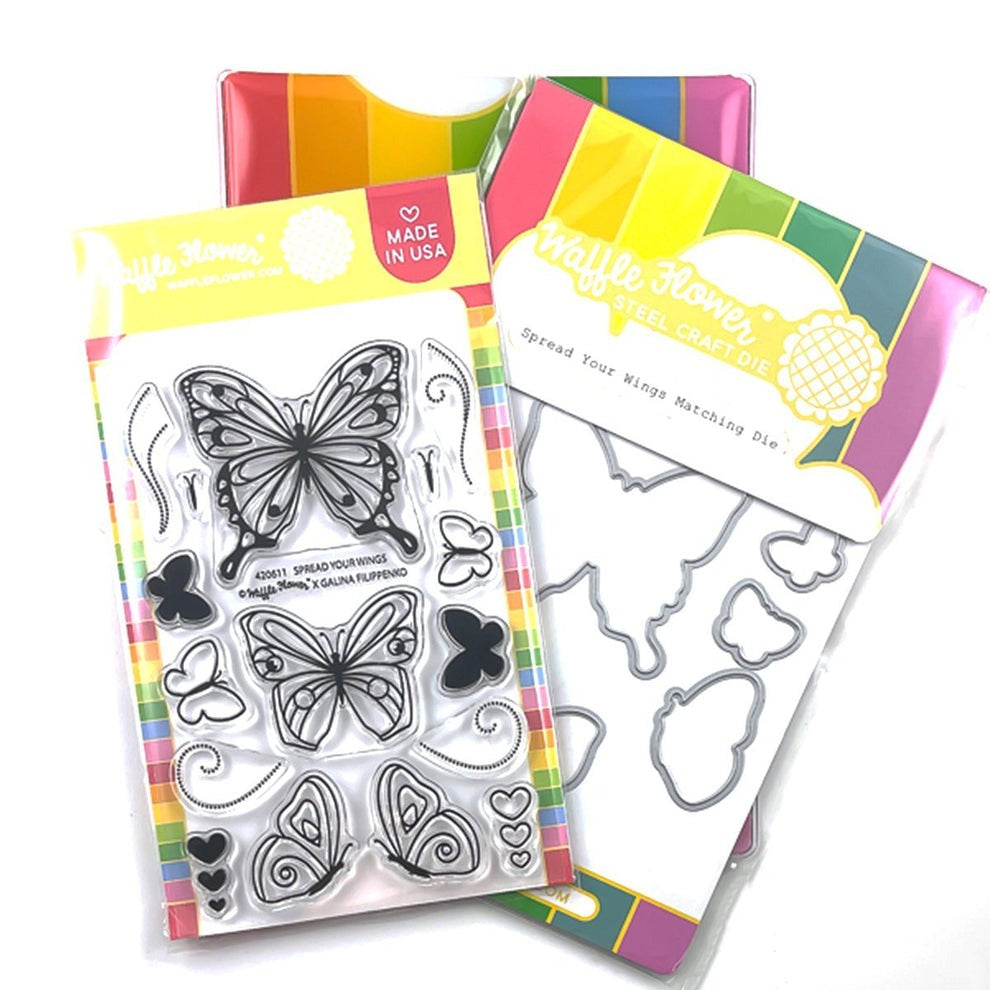 Stamp & Die Sets – Butterfly Reflections, Ink.