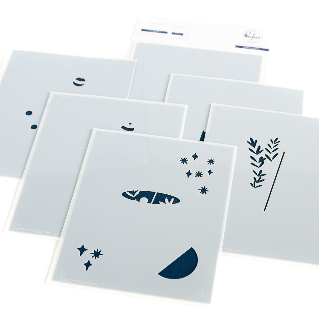 Holiday Spirit Stencils – Butterfly Reflections, Ink.