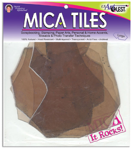Mica Tiles - Large – Butterfly Reflections, Ink.