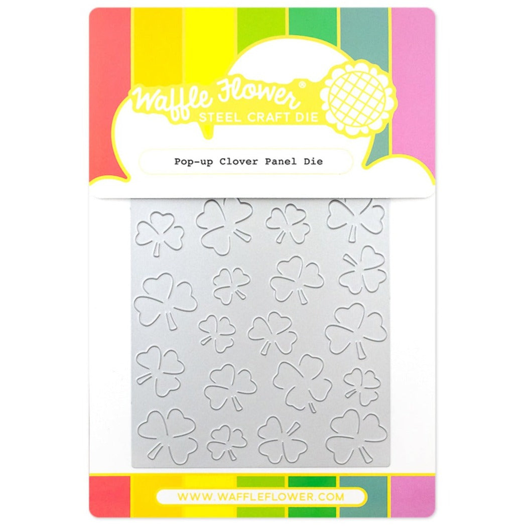 Pop-up Clover Panel Die – Butterfly Reflections, Ink.