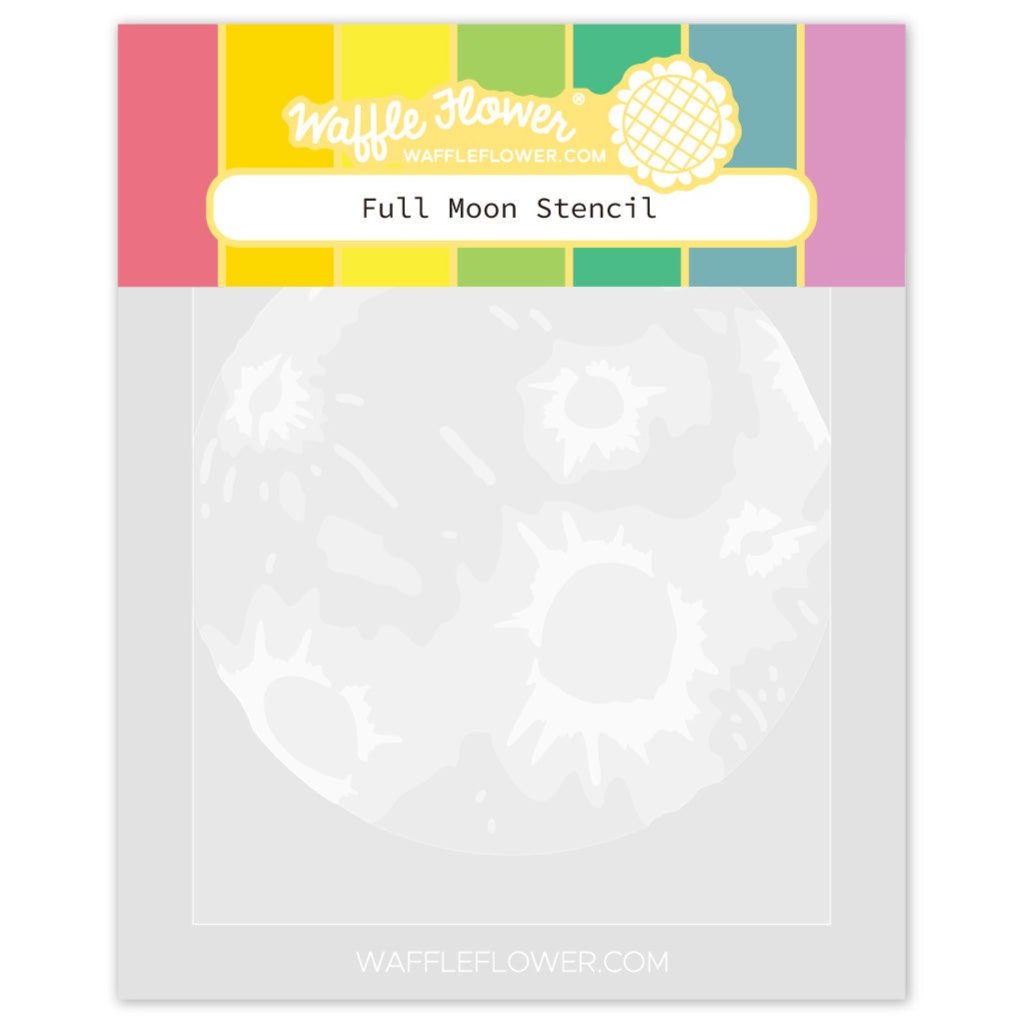 Full Moon Stencil – Butterfly Reflections, Ink.