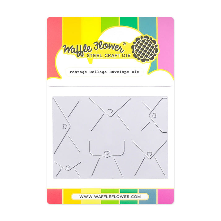 Postage Collage Envelope Die – Butterfly Reflections, Ink.