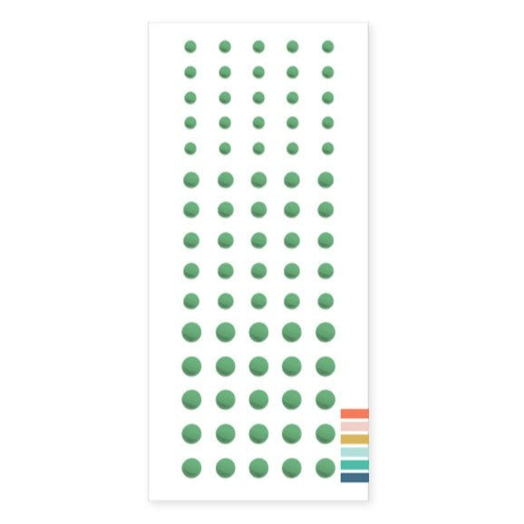 Enamel Dots: Clover – Butterfly Reflections, Ink.