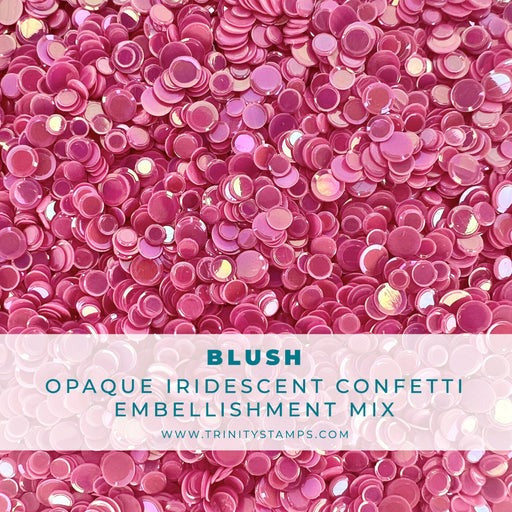 Blush Opaque Shine Confetti – Butterfly Reflections, Ink.