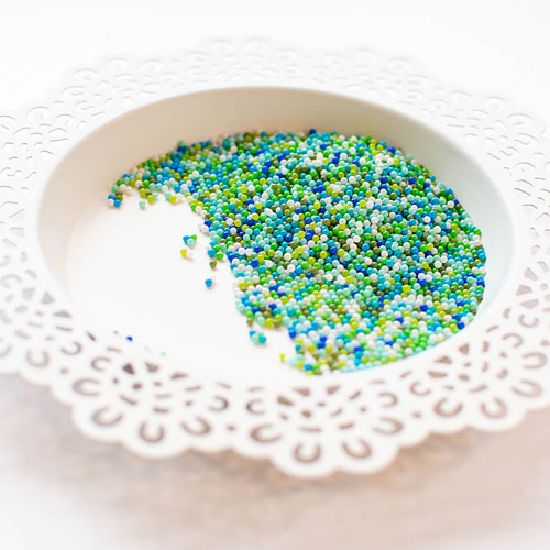 Evergreen State Shaker Beads – Butterfly Reflections, Ink.