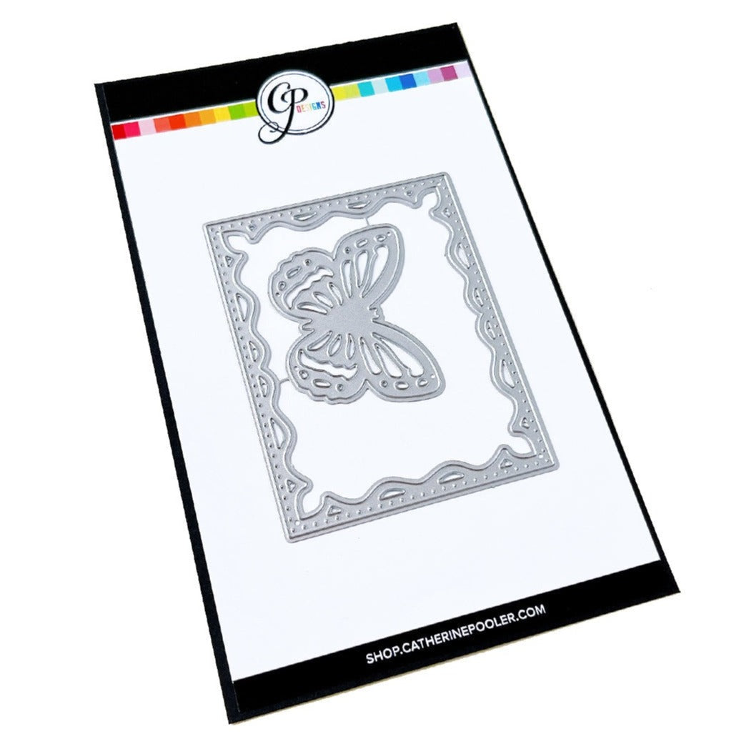 Framed Wings Dies – Butterfly Reflections, Ink.