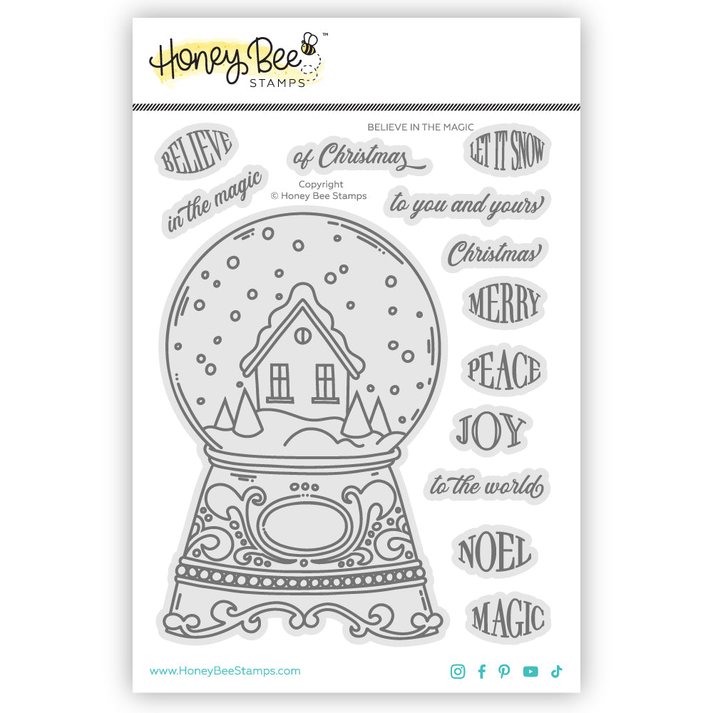 Believe In The Magic Stamp Set – Butterfly Reflections, Ink.