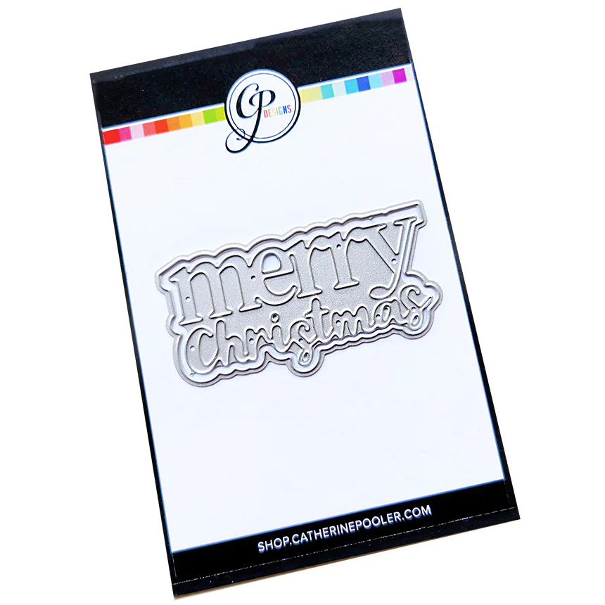 Merry Stack Word Die – Butterfly Reflections, Ink.