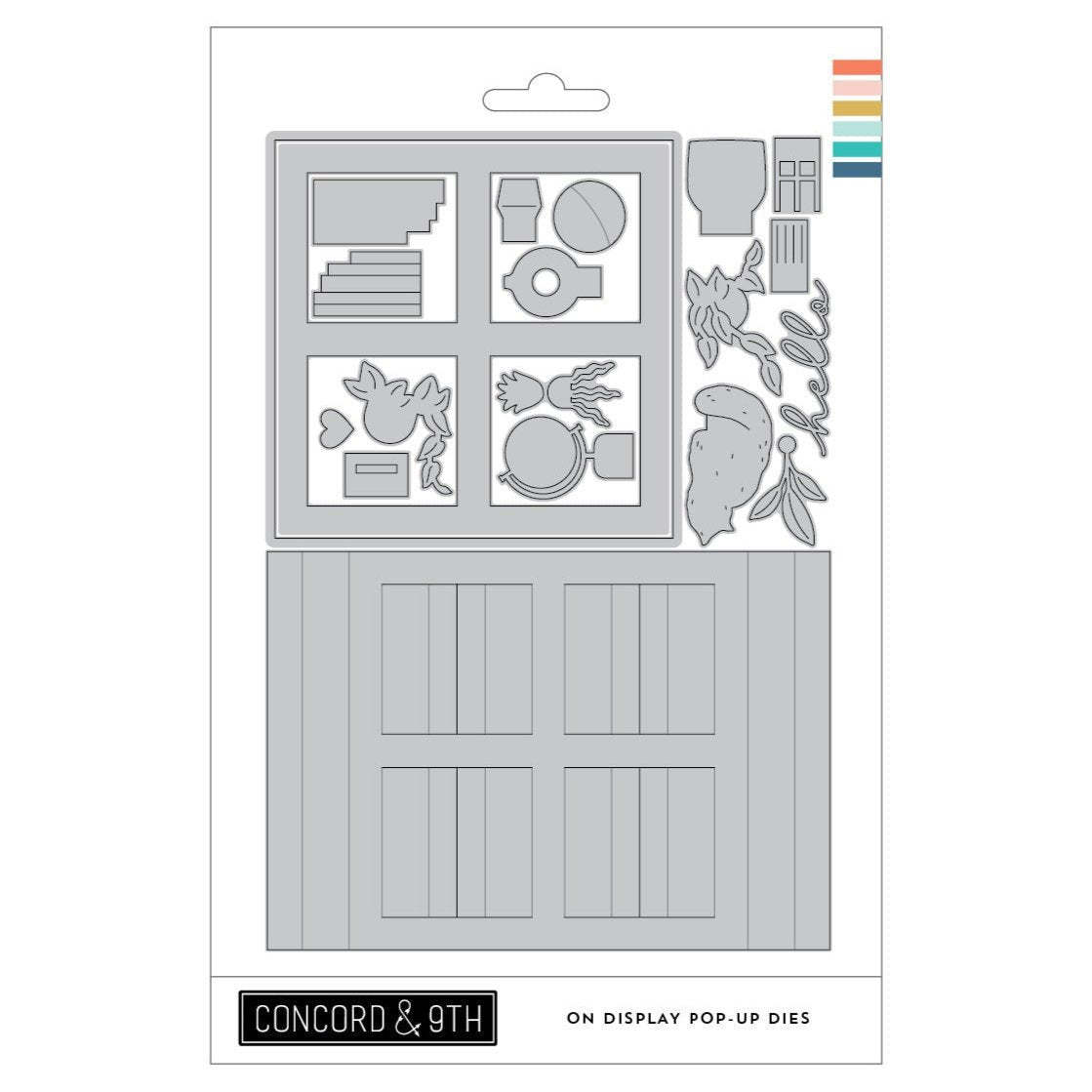 On Display Pop-Up Dies – Butterfly Reflections, Ink.