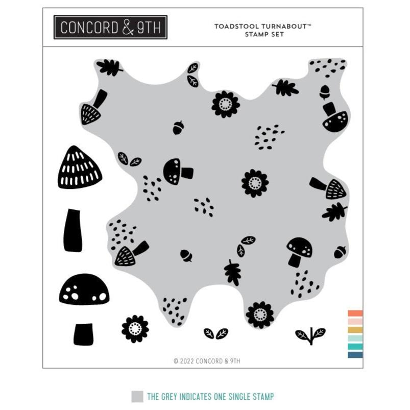 Toadstool Turnabout™ Stamp Set – Butterfly Reflections, Ink.