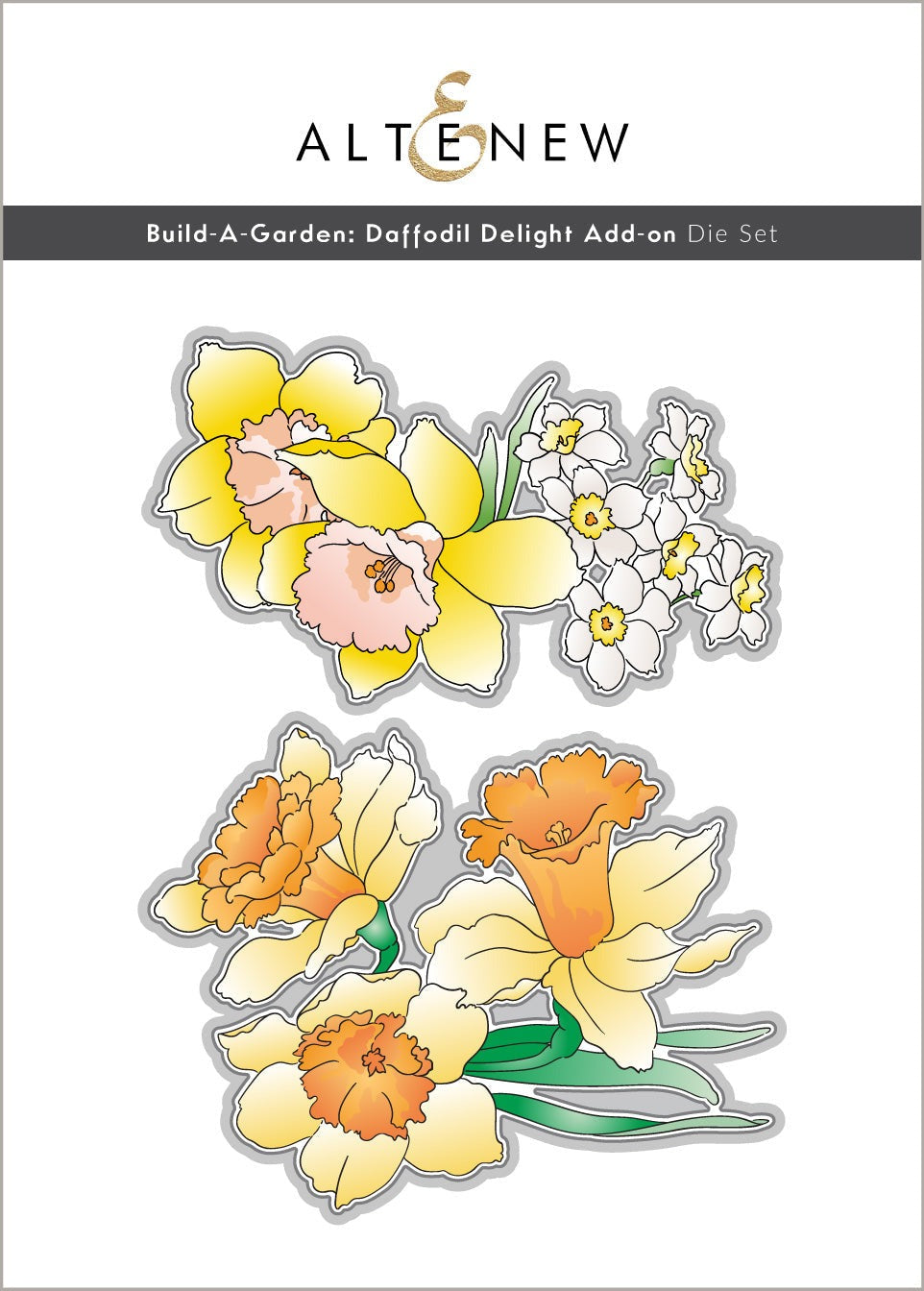 Build-A-Garden: Daffodil Delight Add-on Dies – Butterfly Reflections, Ink.