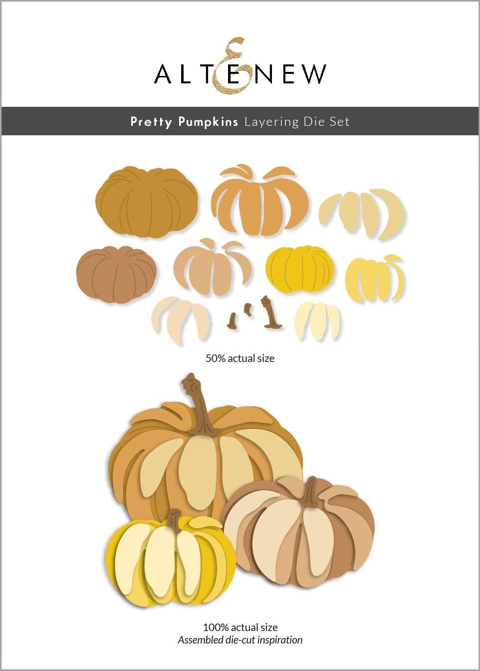 Pretty Pumpkins Layering Dies – Butterfly Reflections, Ink.