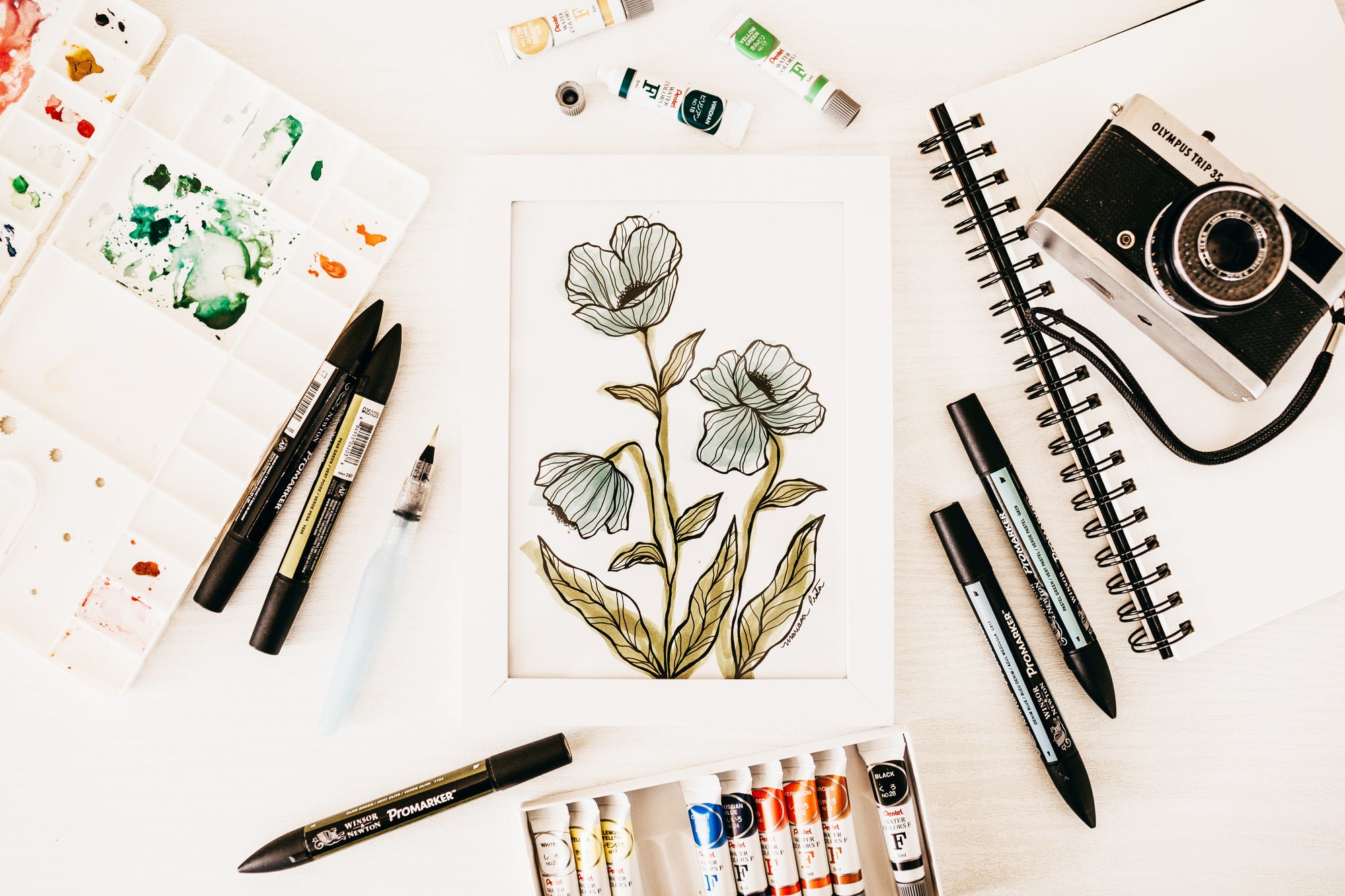 Butterfly Reflections, Ink – Butterfly Reflections, Ink.