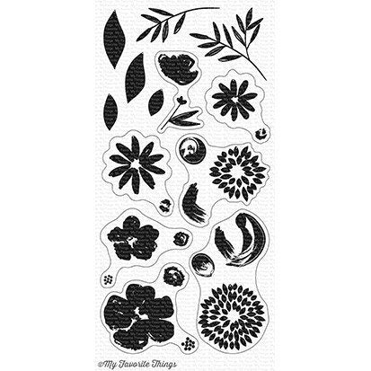Brushstroke Blooms Stamp & Die Bundle – Butterfly Reflections, Ink.