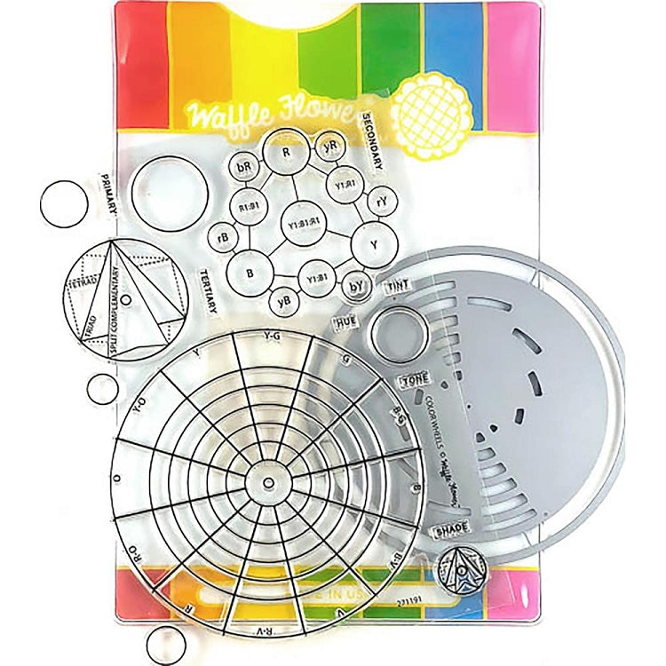 Color Wheels Stamp & Die Set – Butterfly Reflections, Ink.