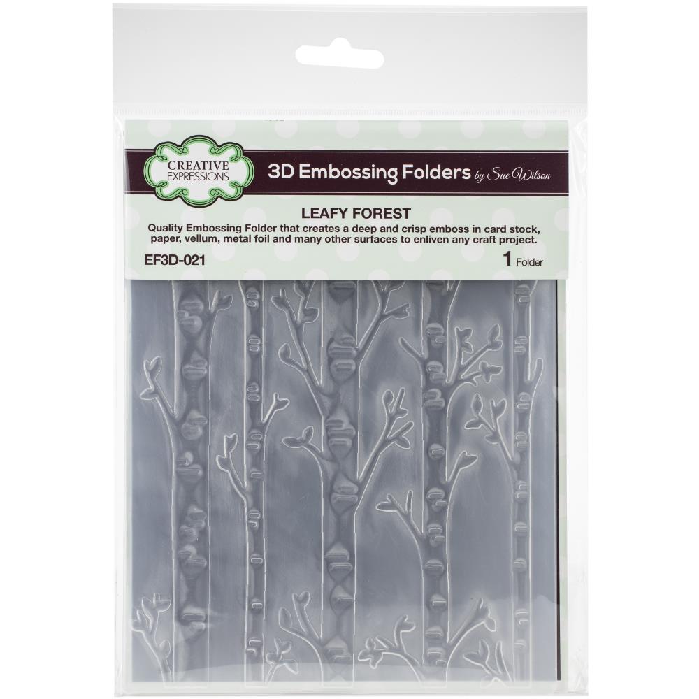 Leafy Forest Embossing Folder – Butterfly Reflections, Ink.
