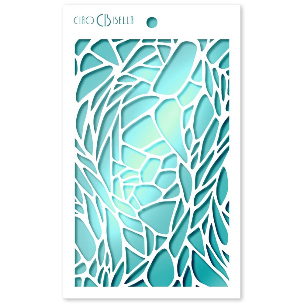 Tiffany Stencil – Butterfly Reflections, Ink.