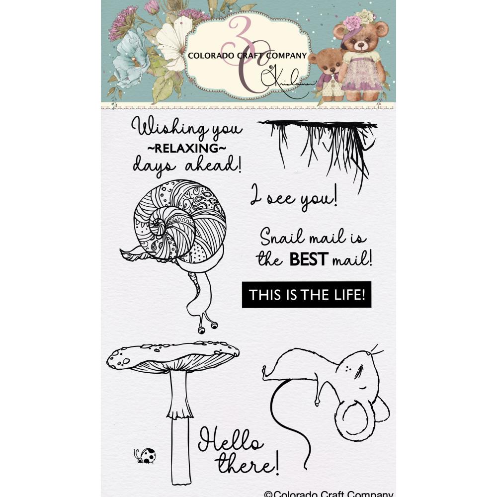 This is the Life Toadstool Stamp Set – Butterfly Reflections, Ink.