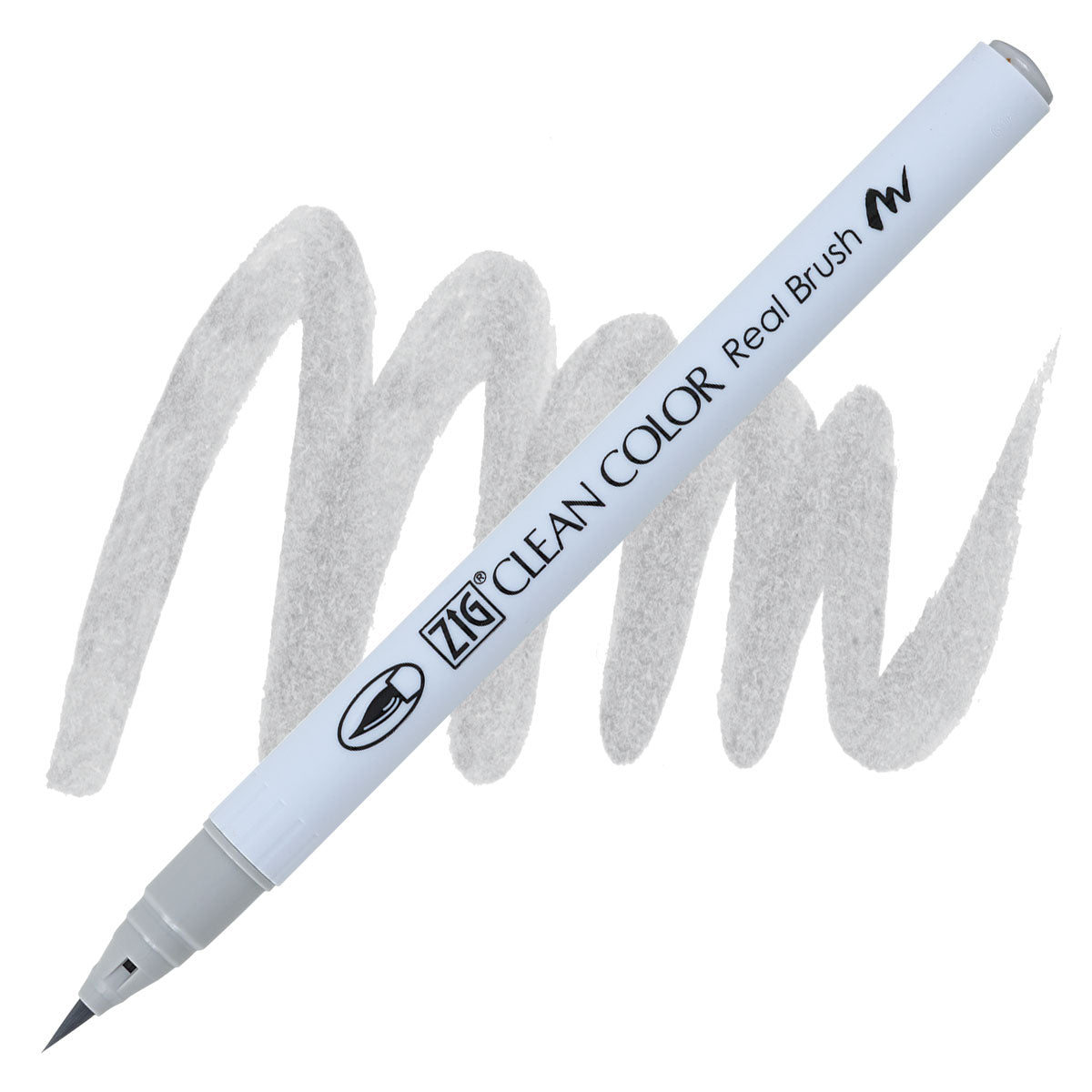 Clean Color Real Brush Marker Light Gray – Butterfly Reflections, Ink.