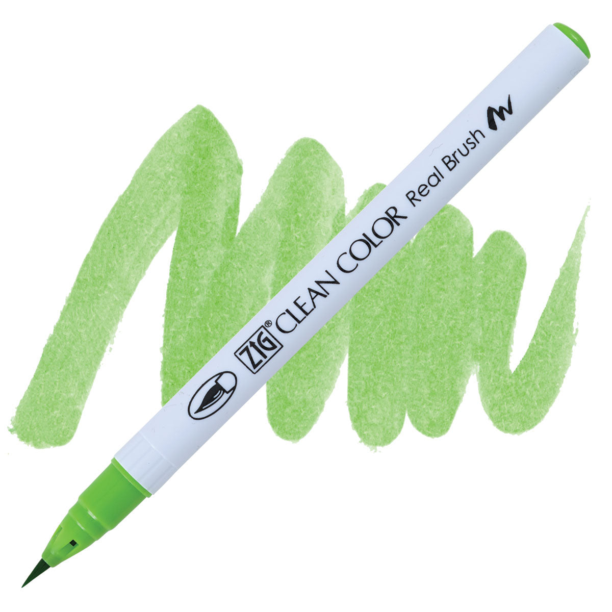 Clean Color Real Brush Marker Light Green – Butterfly Reflections, Ink.