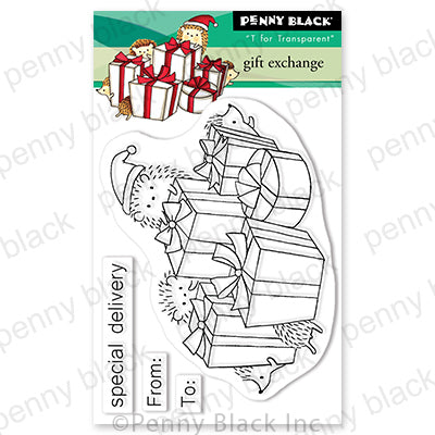 Gift Exchange Stamp Set – Butterfly Reflections, Ink.