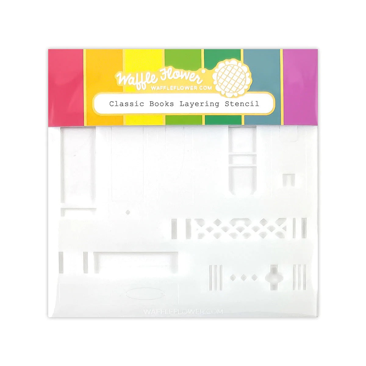 Classic Books Layering Stencil – Butterfly Reflections, Ink.