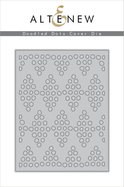 Doodled Dots Cover Die – Butterfly Reflections, Ink.