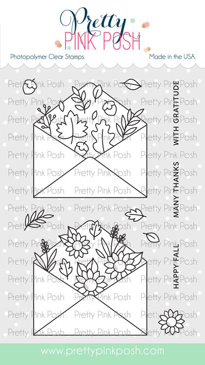 Fall Envelopes Stamp Set – Butterfly Reflections, Ink.