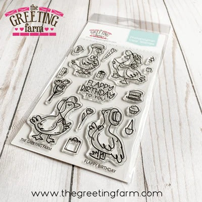 Flappy Birthday Stamp Set – Butterfly Reflections, Ink.