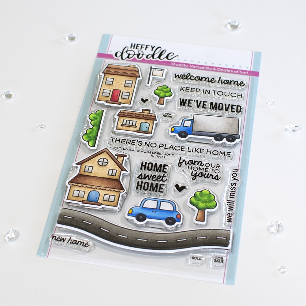 Home Sweet Home Stamp Set – Butterfly Reflections, Ink.