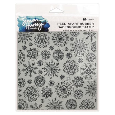 Stitched Snowflakes Peel-Apart Background Stamp – Butterfly Reflections ...