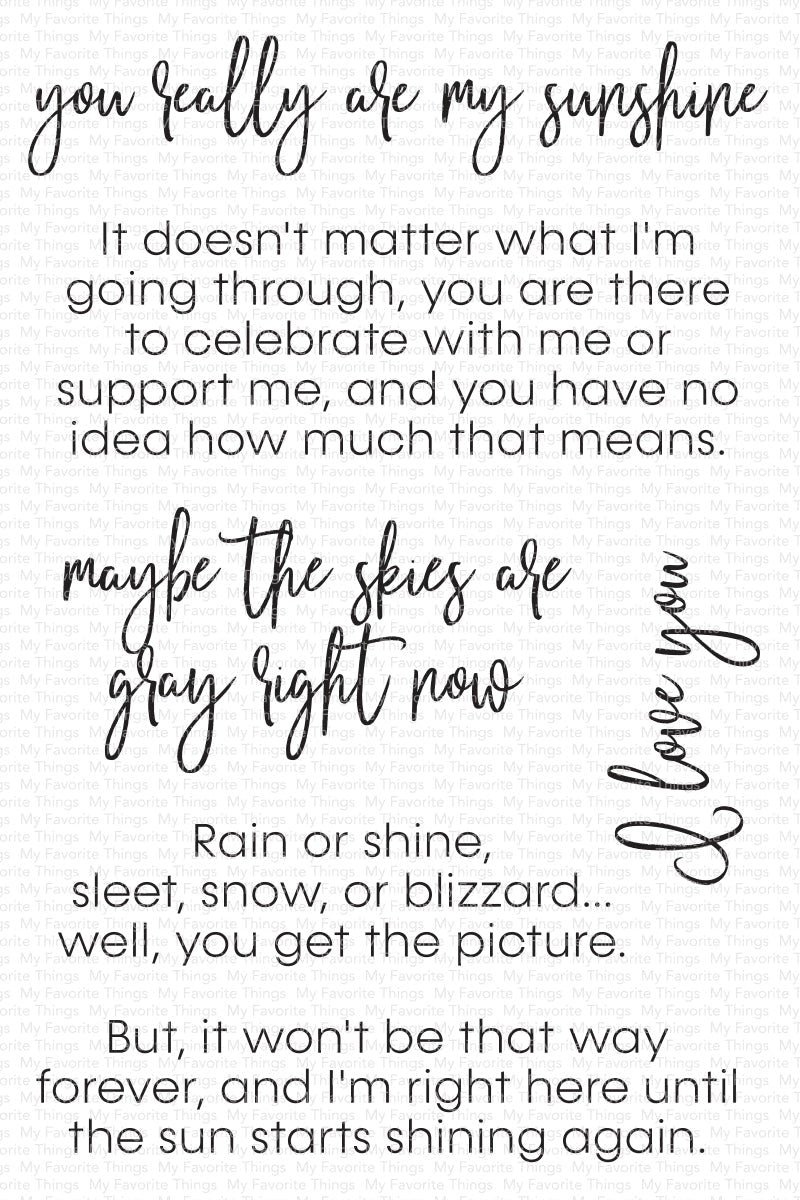 Inside & Out Sending Sunshine Stamp Set – Butterfly Reflections, Ink.