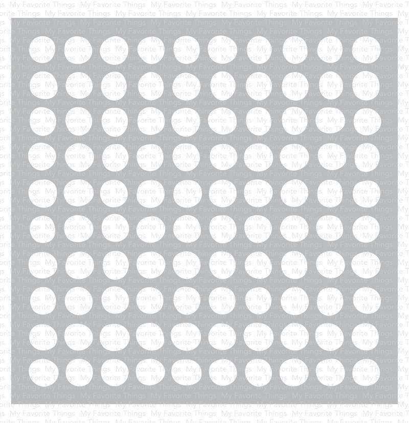 Wonky Dots Stencil – Butterfly Reflections, Ink.