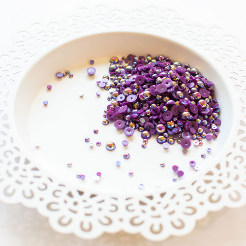 Plum Pearls – Butterfly Reflections, Ink.