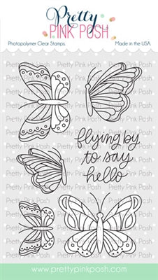 Beautiful Butterflies Stamp Set – Butterfly Reflections, Ink.