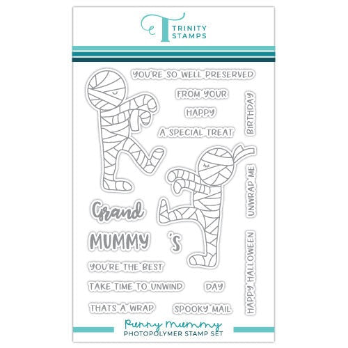 Punny Mummy Stamp Set – Butterfly Reflections, Ink.